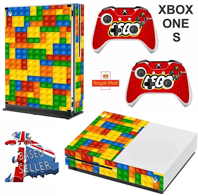 LEGO XBOX ONE S (SLIM) PROTECTIVE SKIN DECAL VINYL STICKER WRAP | eBay UK