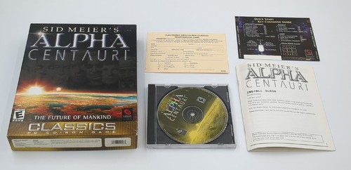Sid Meier's Alpha Centauri Classics PC 2000 Big Box PC Game VTG 14633120233 | eBay