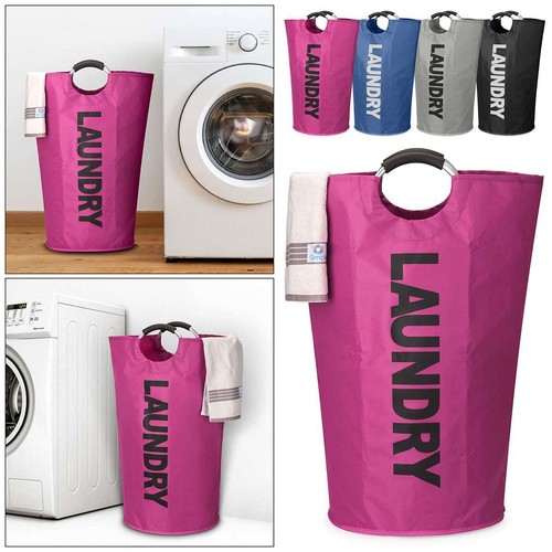 90L Large Laundry Basket Laundry Hamper Bag Washing Bin Clothes Bag ...