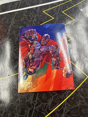 1994 SkyBox DC Master Series Comic Card #4 Steel D1 | eBay
