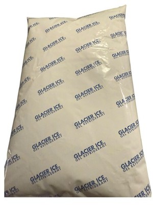 Large Glacier Ice Refrigerant Reusable Gel Ice Pack 7"X6" Non Toxic ...