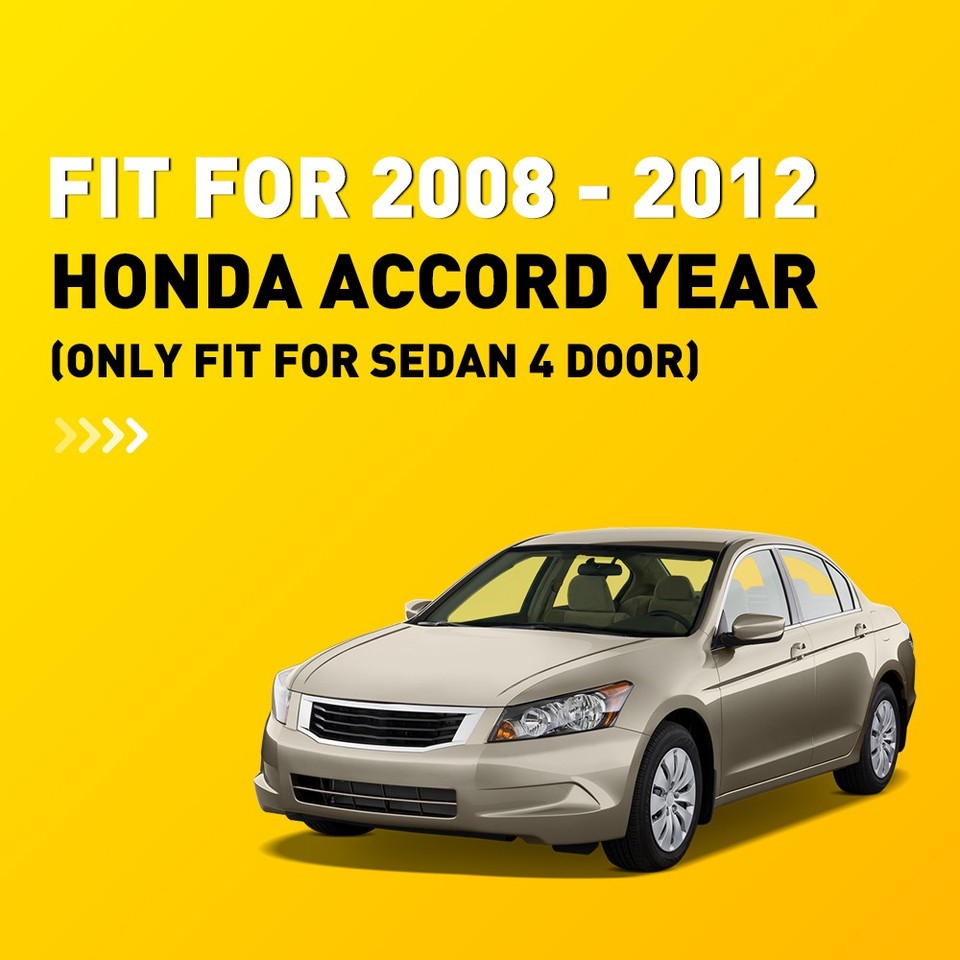 3Pcs Beige Front Door Panel Cover Insert For Honda Accord Sedan 2008 ...