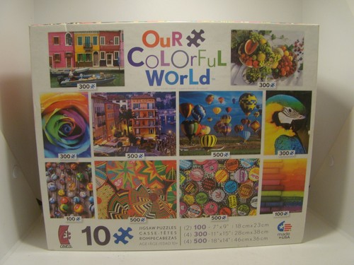 Our Colorful World Set of 10 Jigsaw Puzzles | eBay