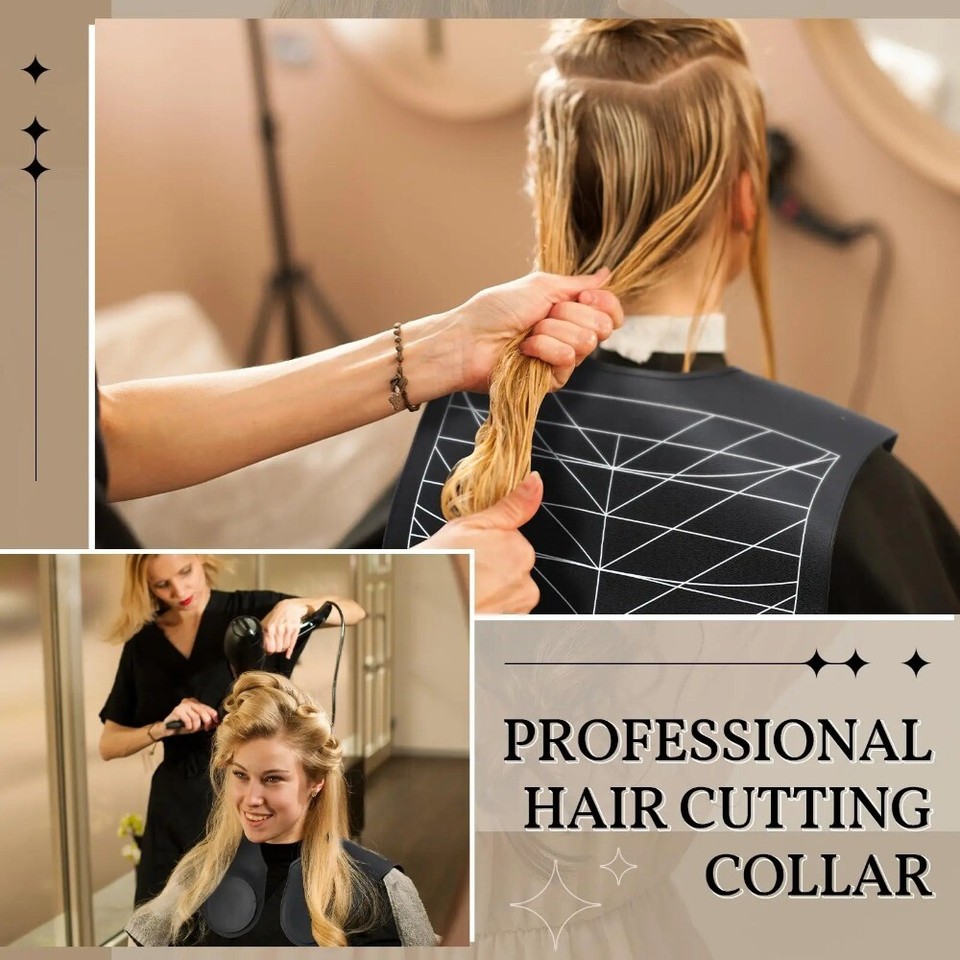 Waterproof Haircut Protector Barber Tools Anti-scald Shawl Haircut ...