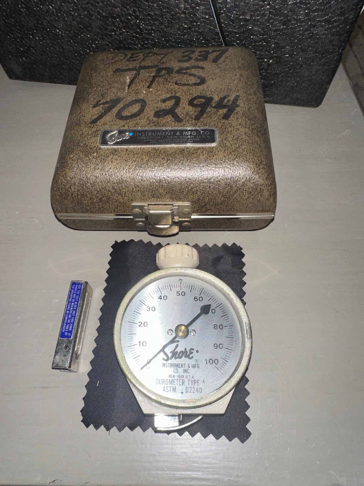 SHORE DUROMETER TYPE A ASTM D2240 | eBay