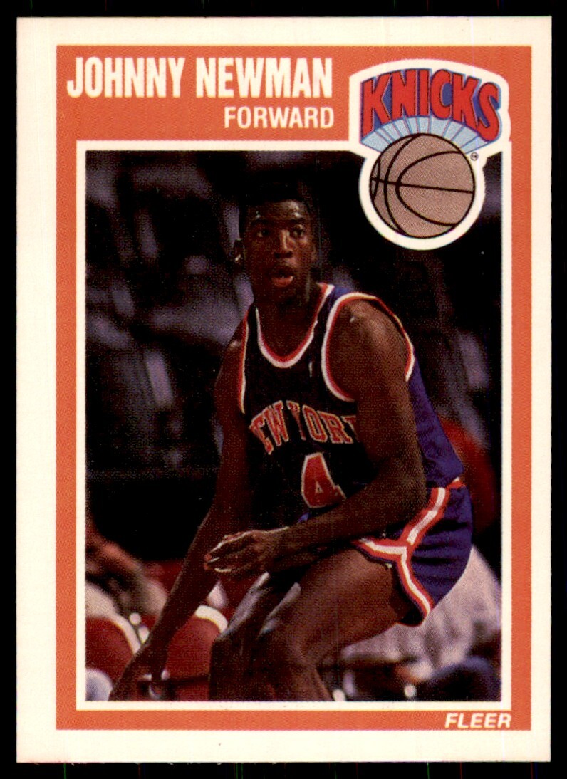 1989-90 Fleer Johnny Newman Basketball Cards #102 | eBay