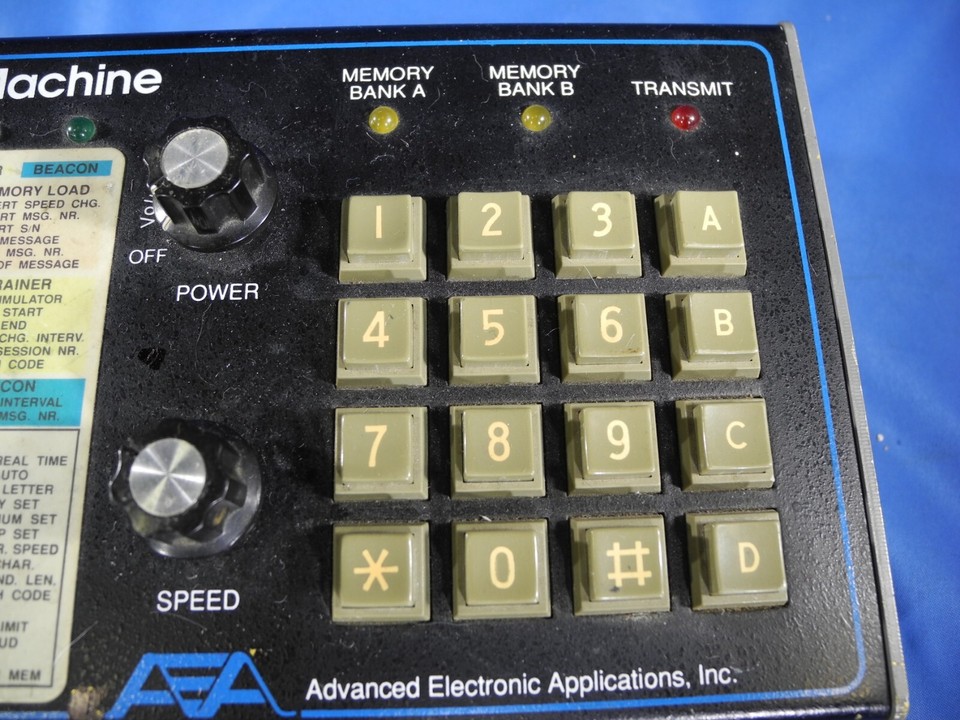 AEA MM-3 Morse Machine Contest Keyer Trainer w/AC Adapter CW | eBay