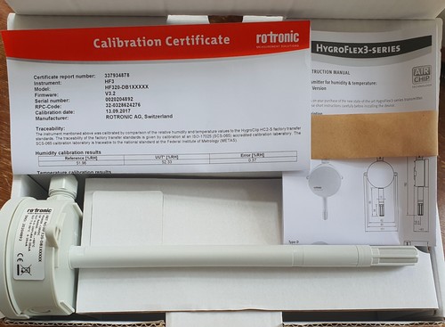 Rotronic HF320-DB1 Temperature & Humidity Transmitter 4-20mA Area ...