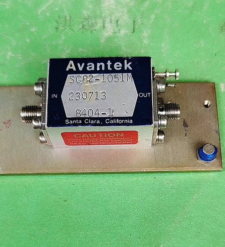 1pc AVANTEK S082-1051M 0.7-2.4GHz 23dB 15dBm SMA RF Amplifier | eBay