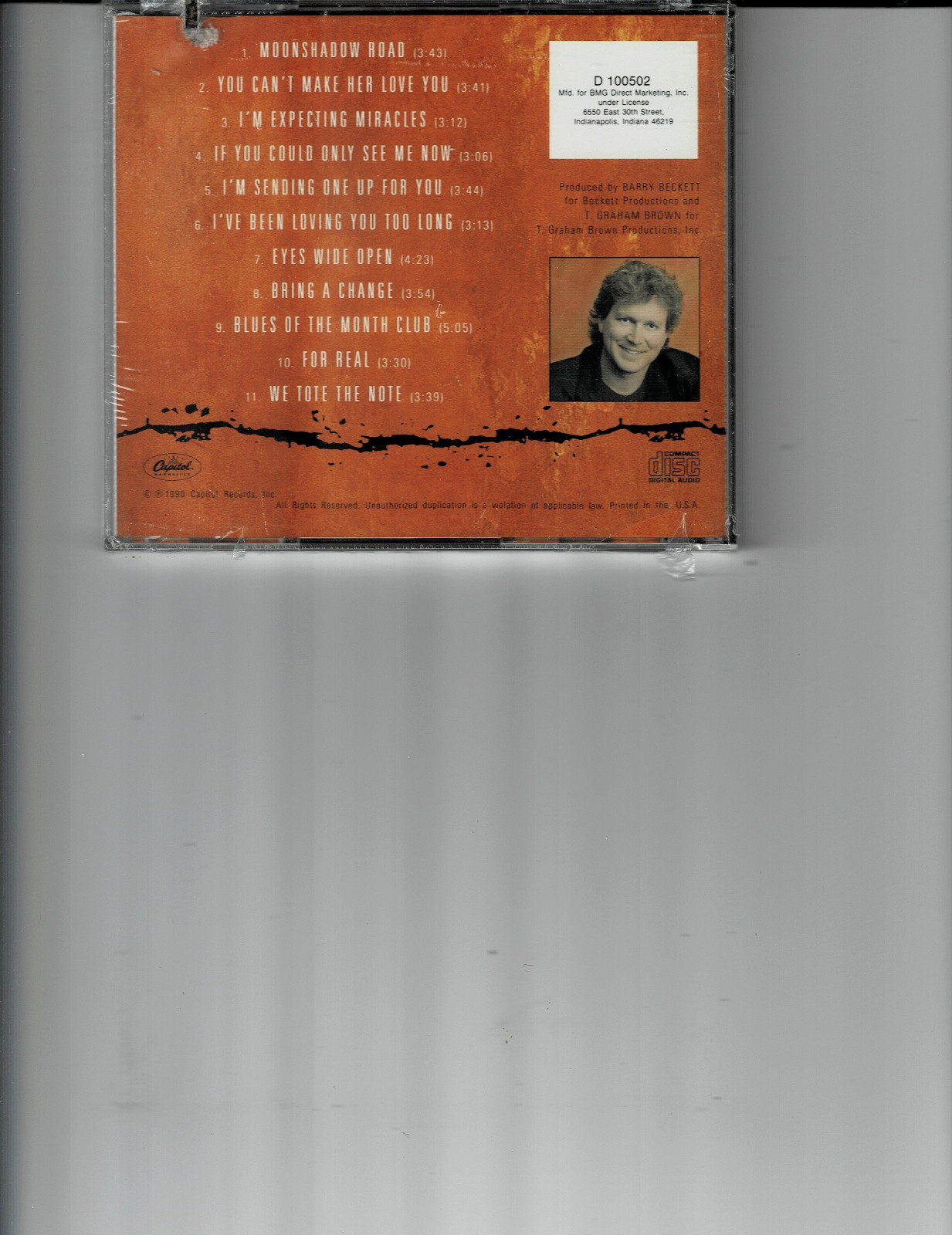 T. GRAHAM BROWN - BUMPER TO BUMPER (CD 1990) SEALED *11 TRACKS* | eBay