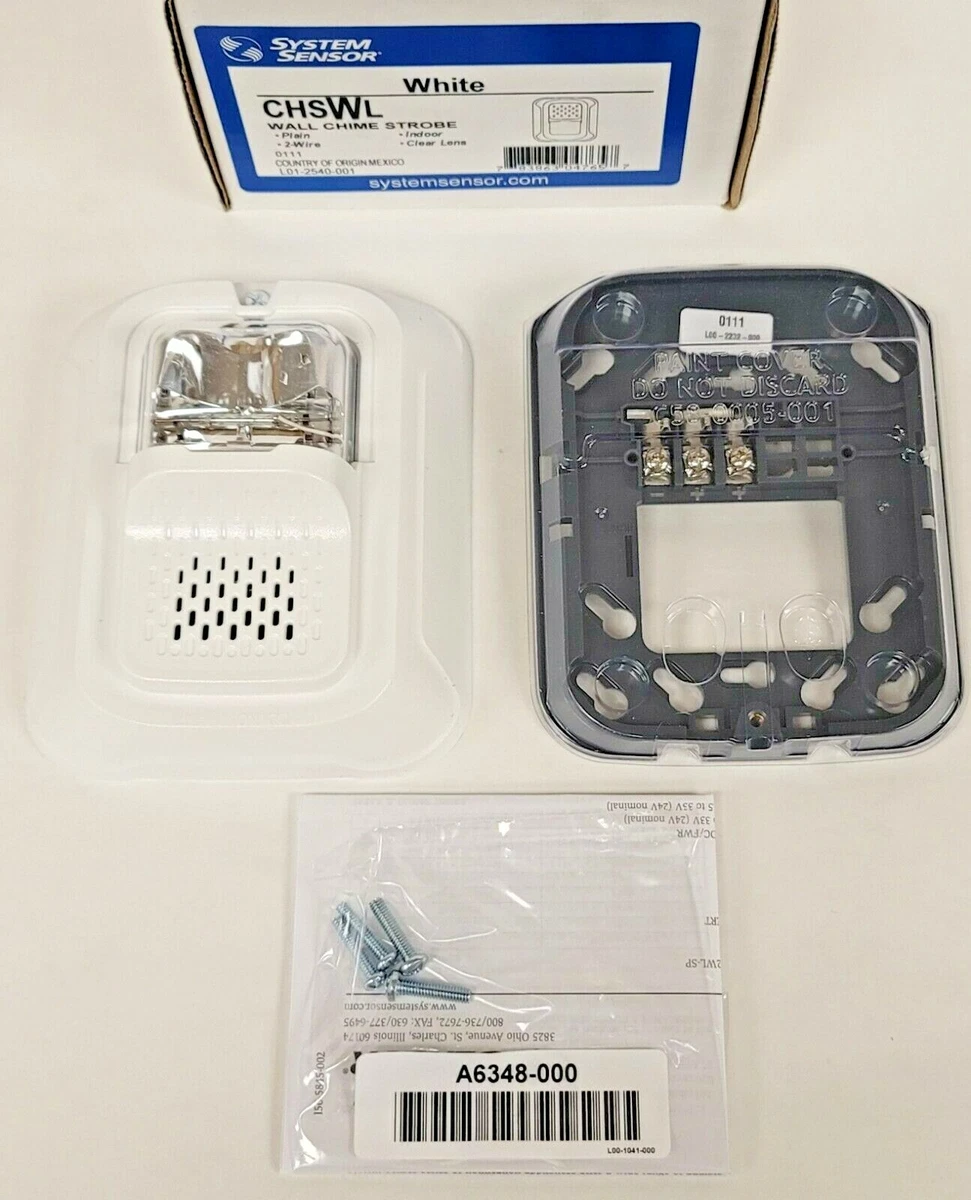 System Sensor Strobe Chime