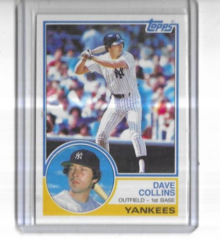 1983 Topps #359 Dave Collins New York Yankees | eBay