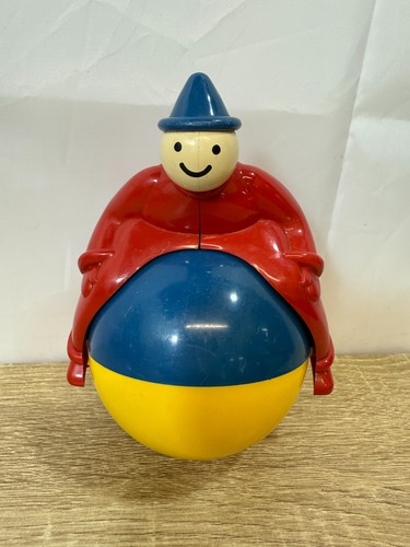 Vintage Ambi Toys Roly-Poly Wobble Clown – Made in Holland – 15cm ...