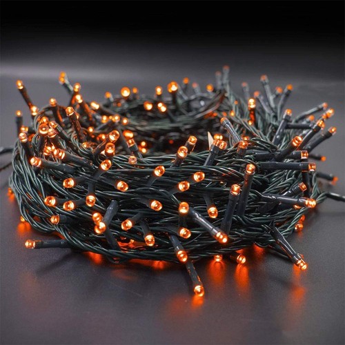 Twinkle Star 66ft 200 LED Halloween String Lights - Standard Multi ...