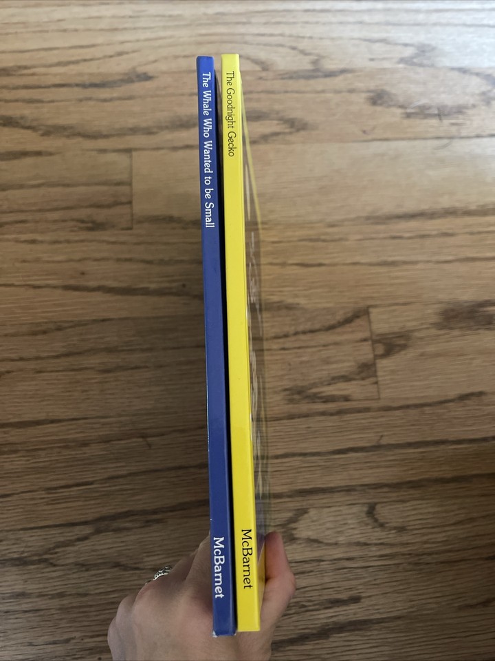 The Goodnight Gecko & The Whale Who Wanted To be small By Gill McBarnet ...