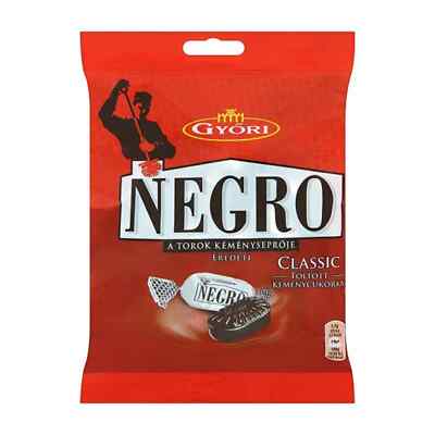 32x Negro Classic Aniseed and Menthol Flavored Syrup Filled Hard Candy ...