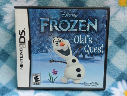 Disney Frozen: Olaf's Quest Nintendo DS 2ds 3ds Works Game AUTHENTIC ...