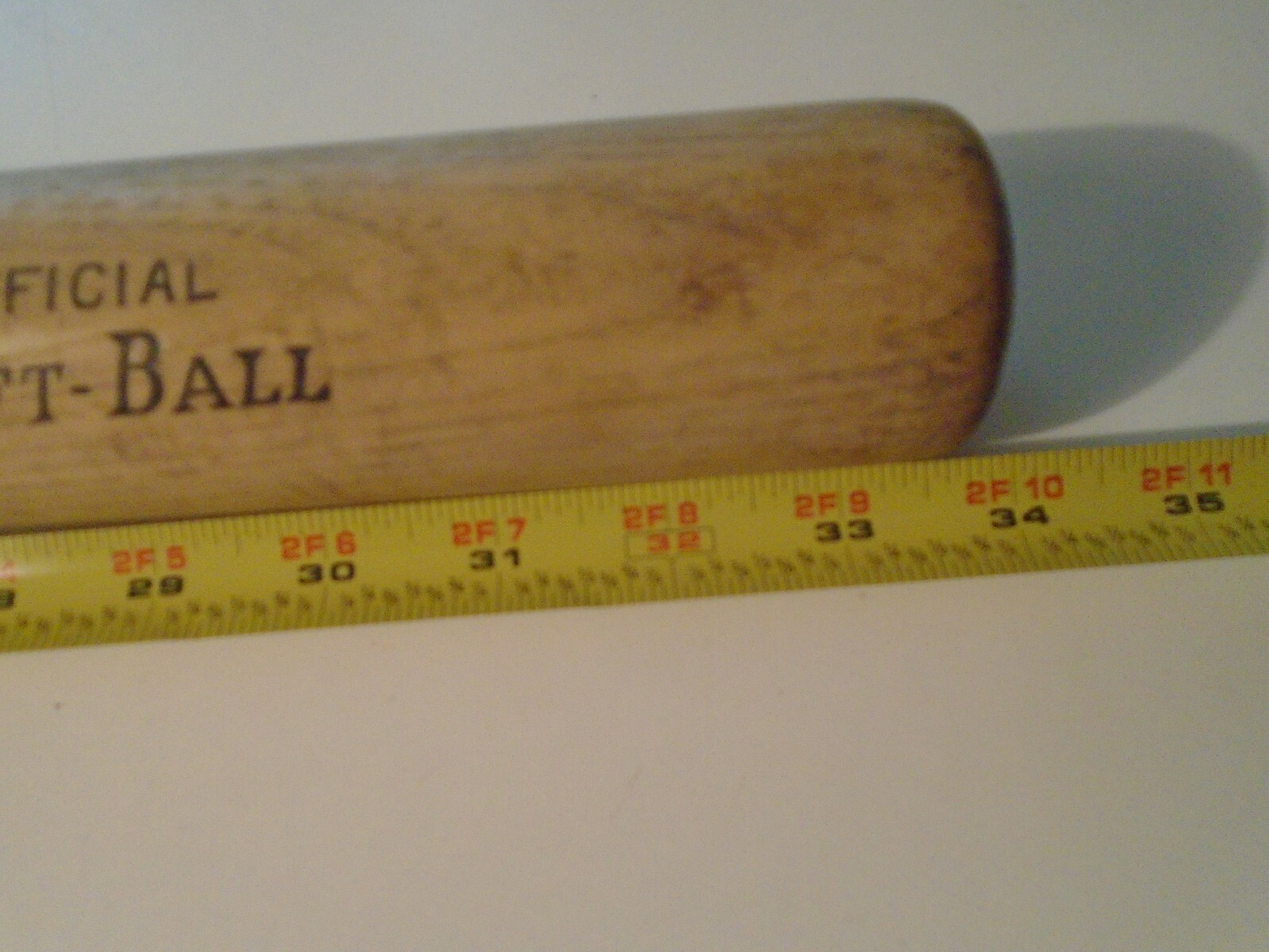 Vintage Hanna Batrite SSB6 Mauler Softball Bat 33” wood bat good ...
