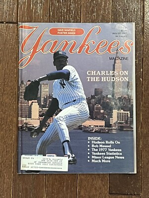 1987 New York Yankees Magazine Dave Winfield Poster Charles On The ...
