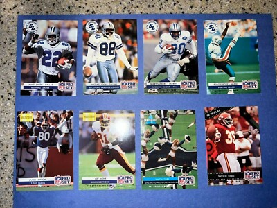1992 PRO SET BASE FOOTBALL CARDS YOU CHOOSE 7-398 NFL CARD FREE ...