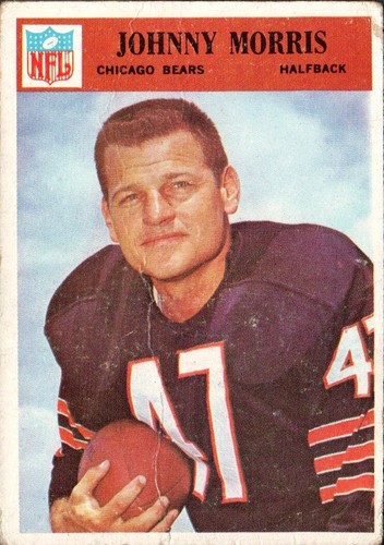 1966 PHILADELPHIA FOOTBALL SET-BREAK #36 JOHNNY MORRIS H411 | eBay