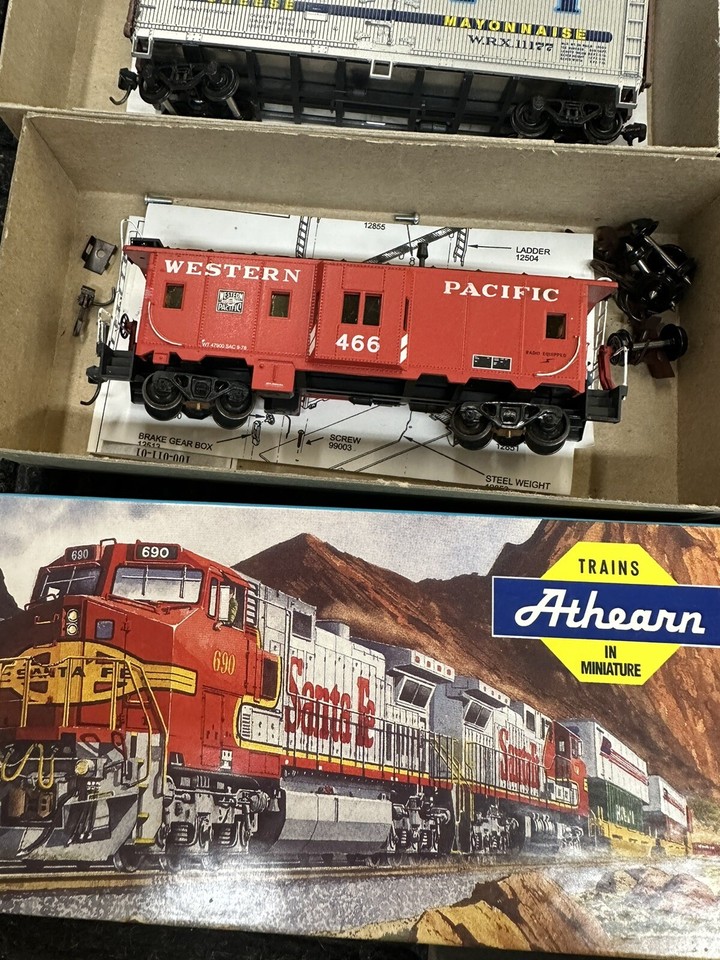 Athearn Trains in Miniature Lot of 5 Blue Box Free Shipping | eBay