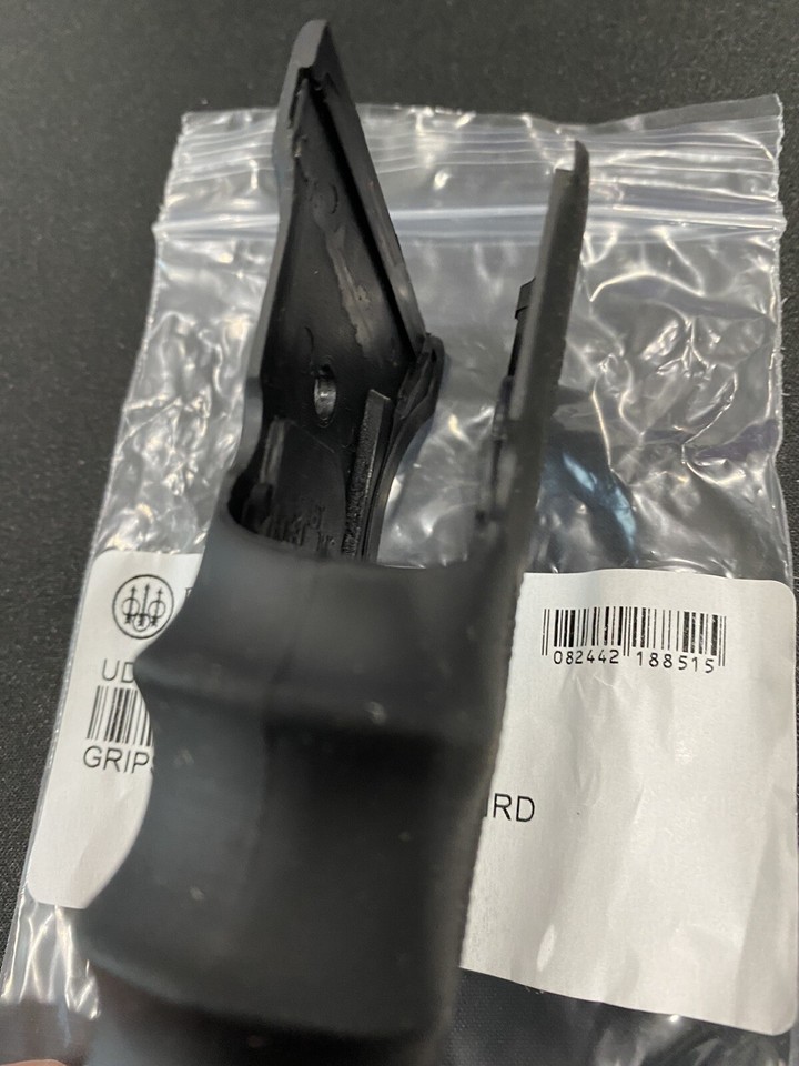 BERETTA HOGUE OEM FACTORY RUBBER PISTOL FINGER GROVE GRIPS 92 / 96 $59. ...