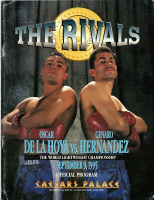 Oscar De La Hoya Vs Genaro Hernandez (The Rivals) 1995 Official Boxing ...