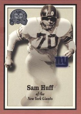 2000 Greats of the Game #77 Sam Huff New York Giants HOF | eBay