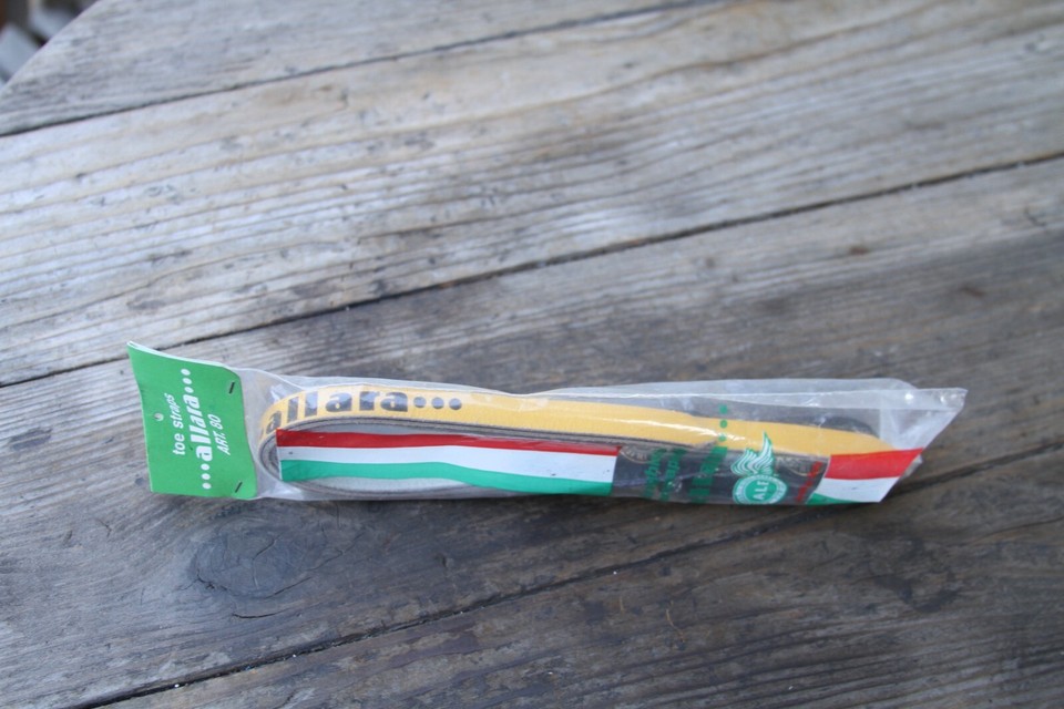 ALE Allara Art. 80 Italian Leather Toe Straps NOS Vintage Made In Italy ...