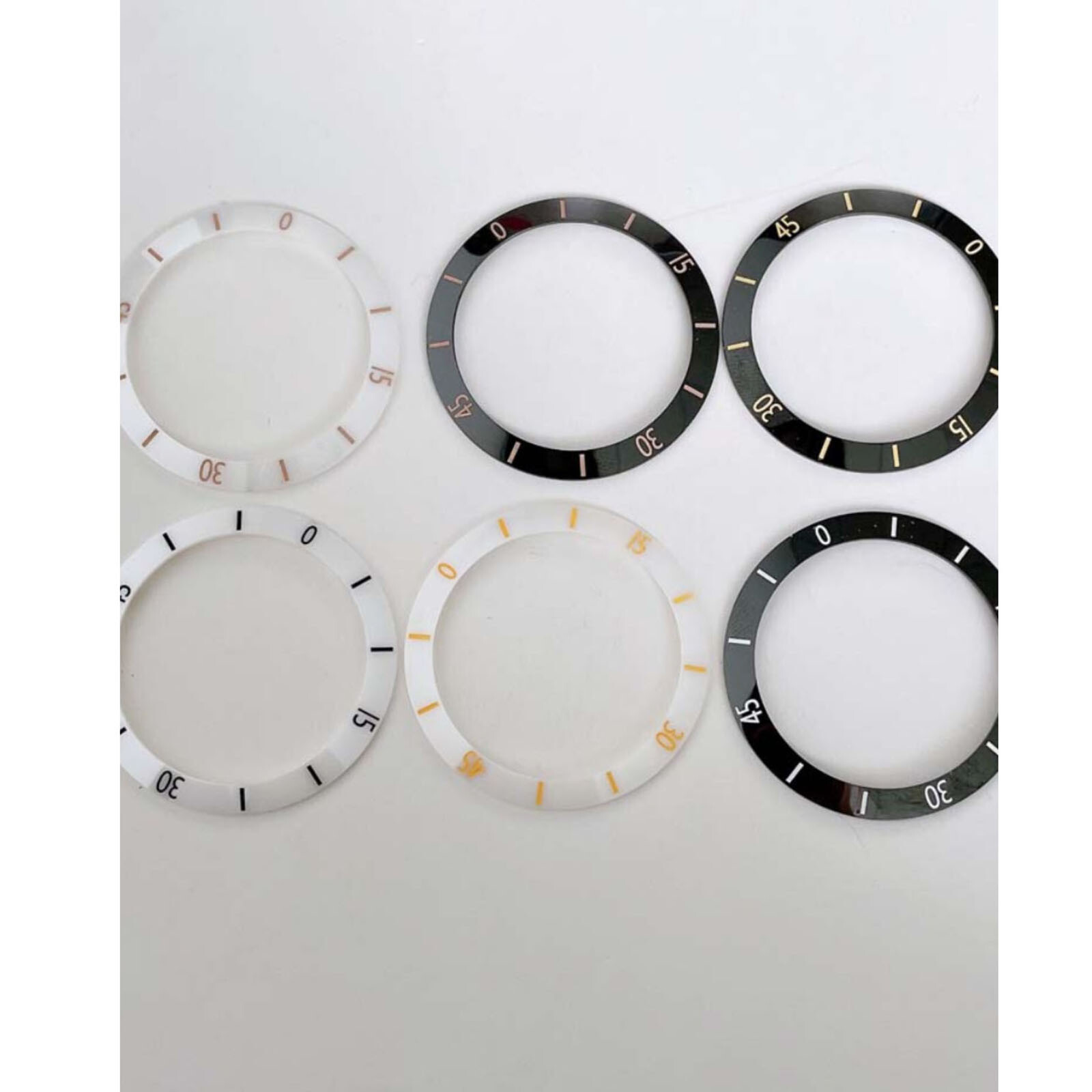 Diameter 38mm & 30.5mm Ceramic Watch Bezel Ring Watch Replacement ...