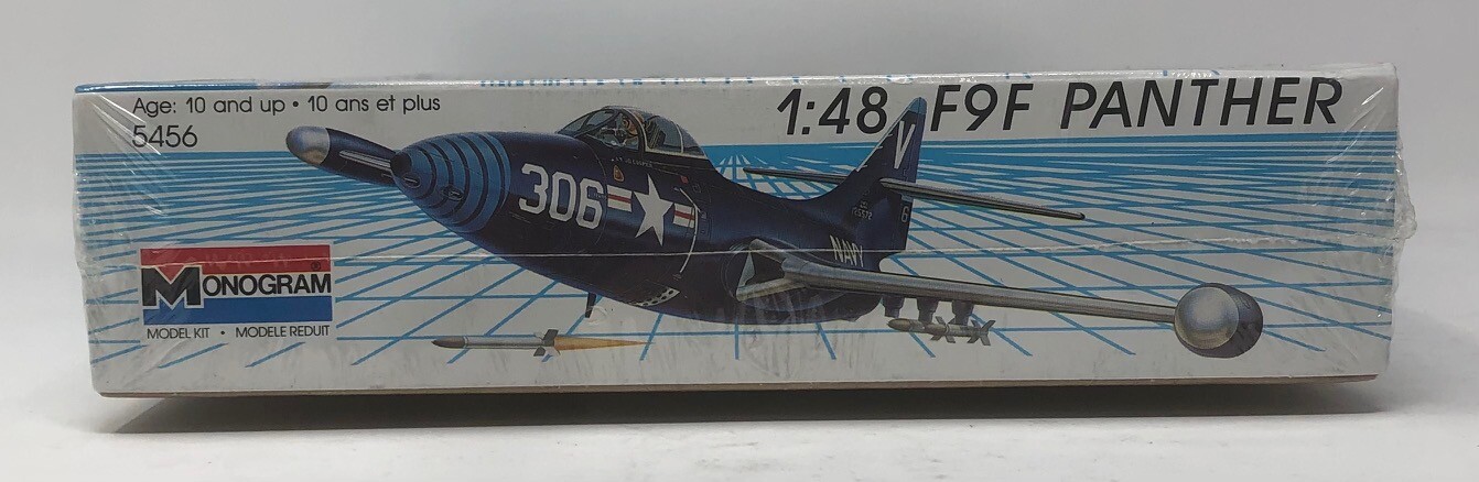 Monogram F9F Panther - Model Kit - Scale: 1/48 5456 | eBay