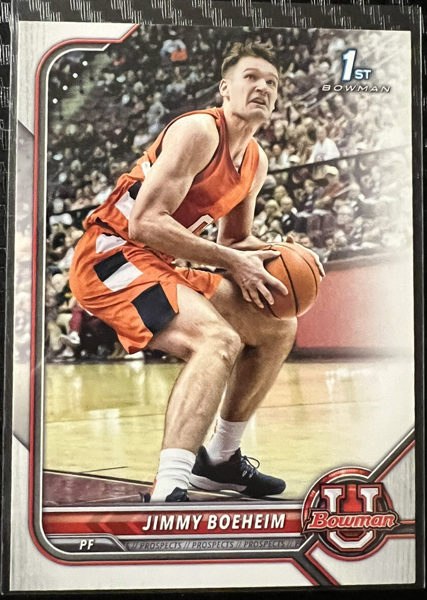 Jimmy Boeheim 2021 Bowman University 1st Bowman #52 Syracuse Orange | eBay