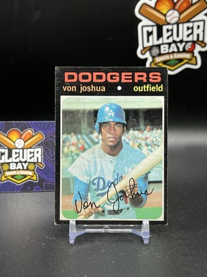 1971 Topps #57 Von Joshua Dodgers (CBWM2) | eBay