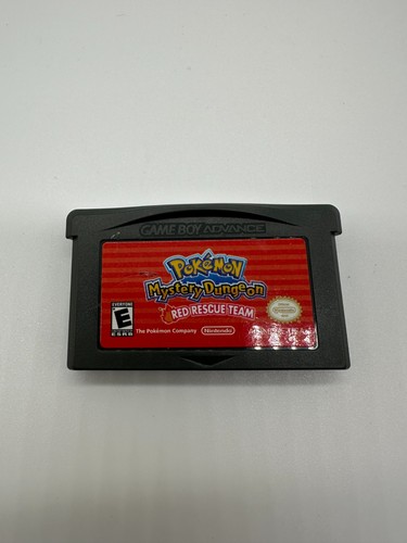 Pokémon Mystery Dungeon Red Rescue Team Authentic Gameboy Advance | eBay
