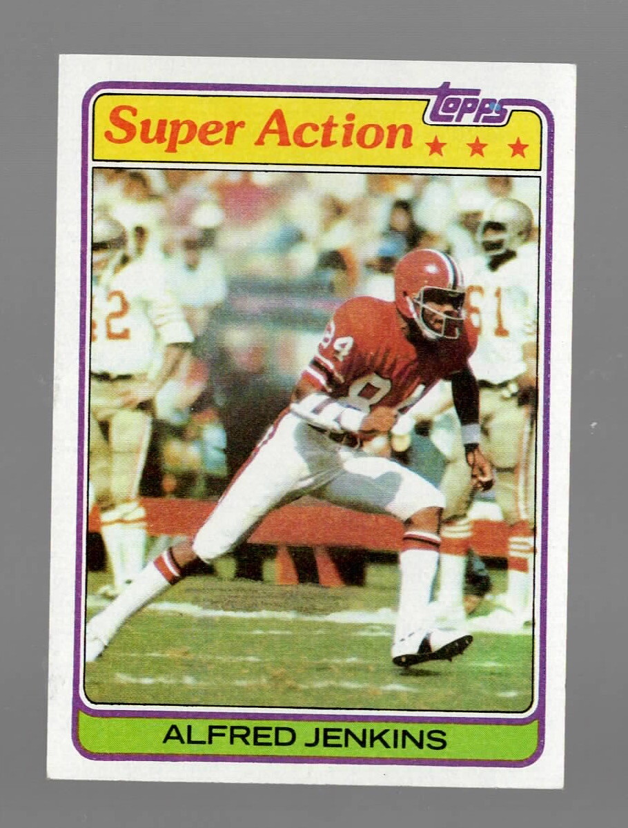 1981 Topps #284 Alfred Jenkins NM/Mint | eBay