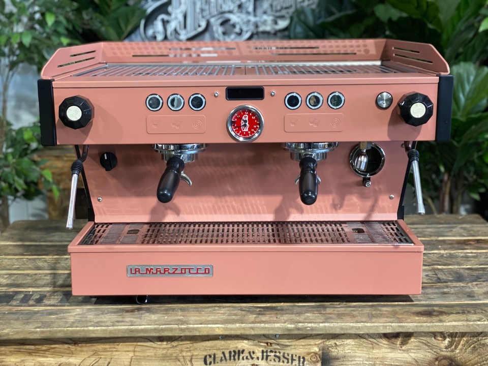 LA MARZOCCO LINEA PB 2 GROUP DUSTY PINK ESPRESSO COFFEE MACHINE CUSTOM ...