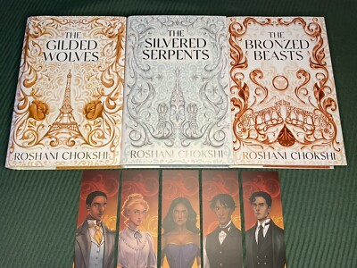 THE GILDED WOLVES TRILOGY Roshani Chokshi FAIRYLOOT Exclusive Set ...