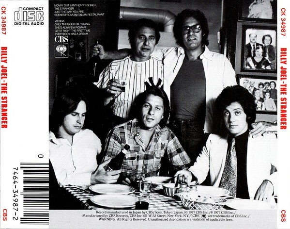 Billy Joel - The Stranger (CD) | eBay