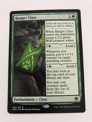 MTG Magic the Gathering English AFR Ranger Class NM | eBay