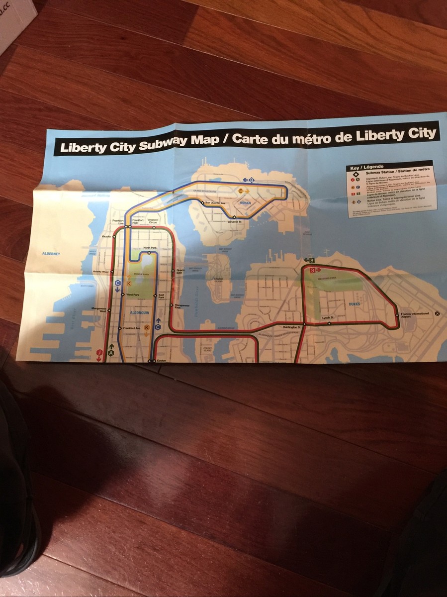 Carte De Gta Liberty City