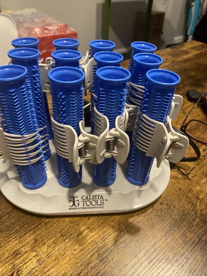 Calista Tools Ion Hot Hair 12 Rollers 12" Long Style | eBay