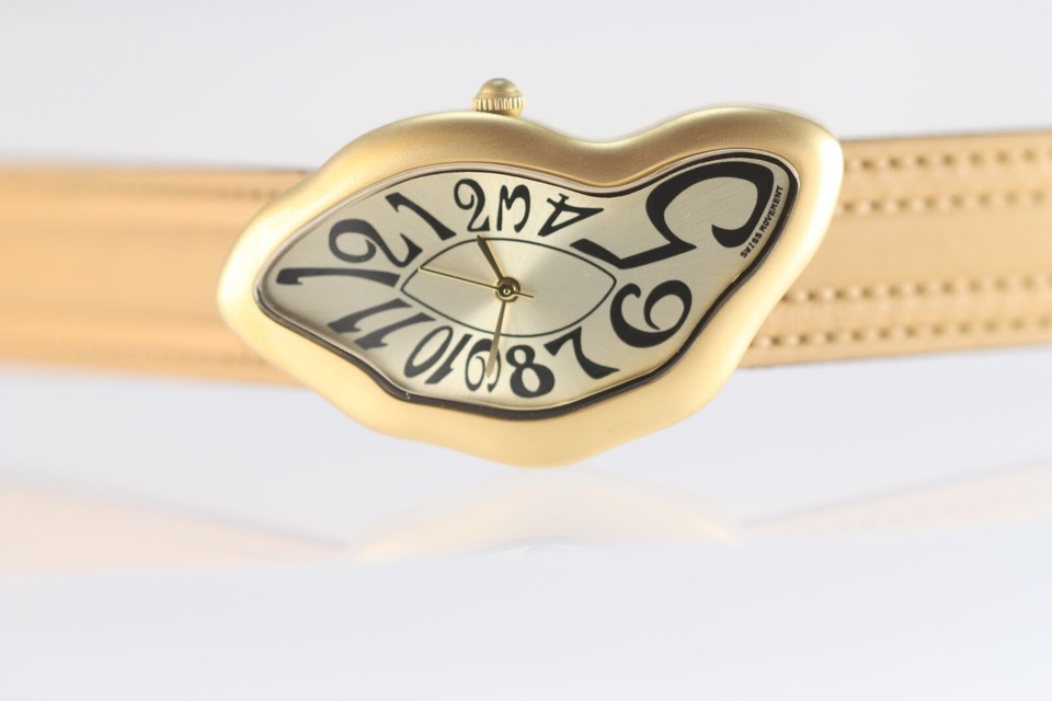 Liquid Time Dali Inspired Melting Homage Soft Melted Watch Crash for ...
