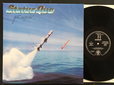 STATUS QUO JUST SUPPOSIN LP 1980 QUASI NEUF | eBay