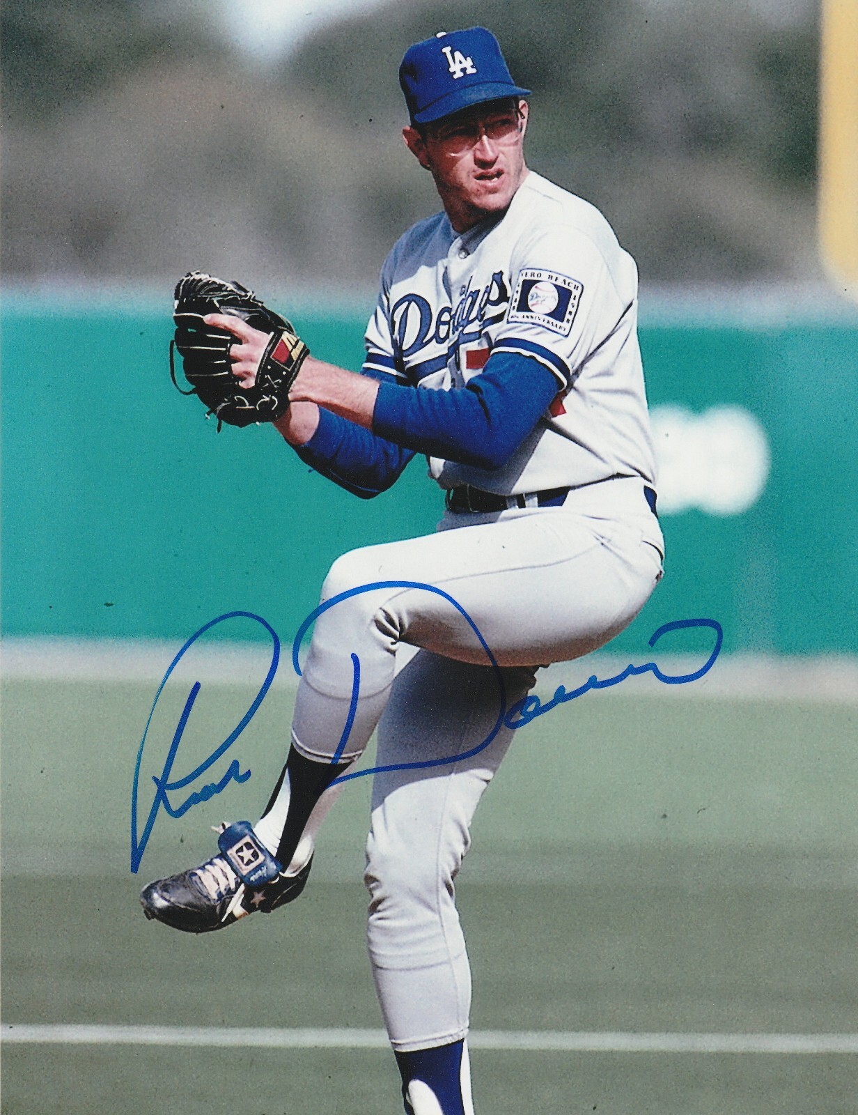 RON DAVIS LOS ANGELES DODGERS ACTION SIGNED 8x10 | eBay