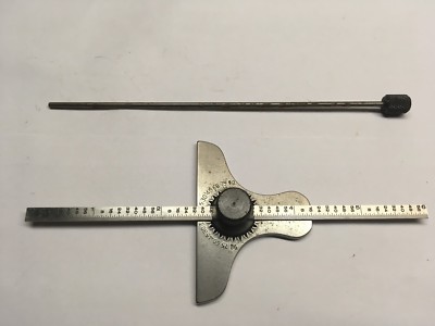 Mitutoyo Adjustable Angle Depth Gauge 6” | eBay