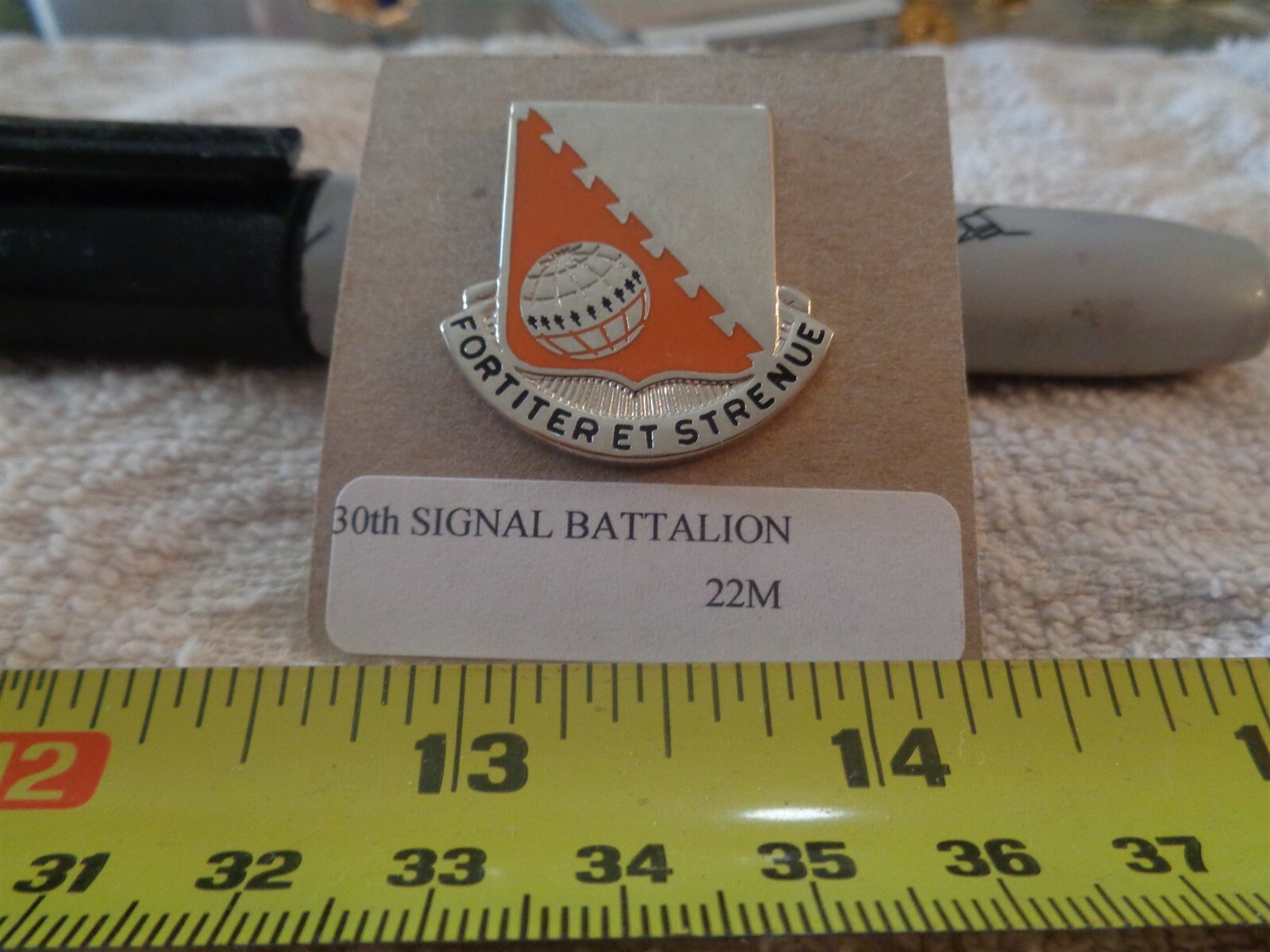 30th Signal Battalion 22M Unit Crest, DI, DUI (DRAW#G1) | eBay