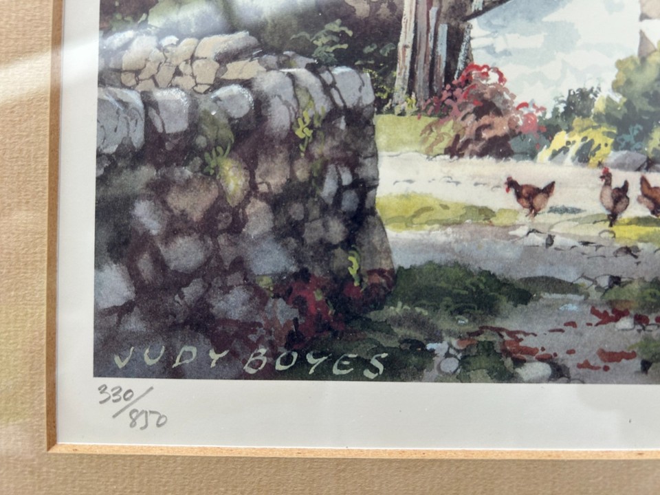 Stickle Cottage Langdale by Judy Boyes. Signed, Limited Edition Print ...
