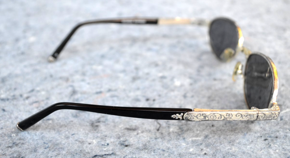 BEAUTIFUL Brighton Handmade Sunglasses Engraved Silver "Shangai Express ...