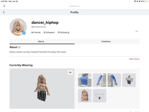 Roblox Girl Account | eBay